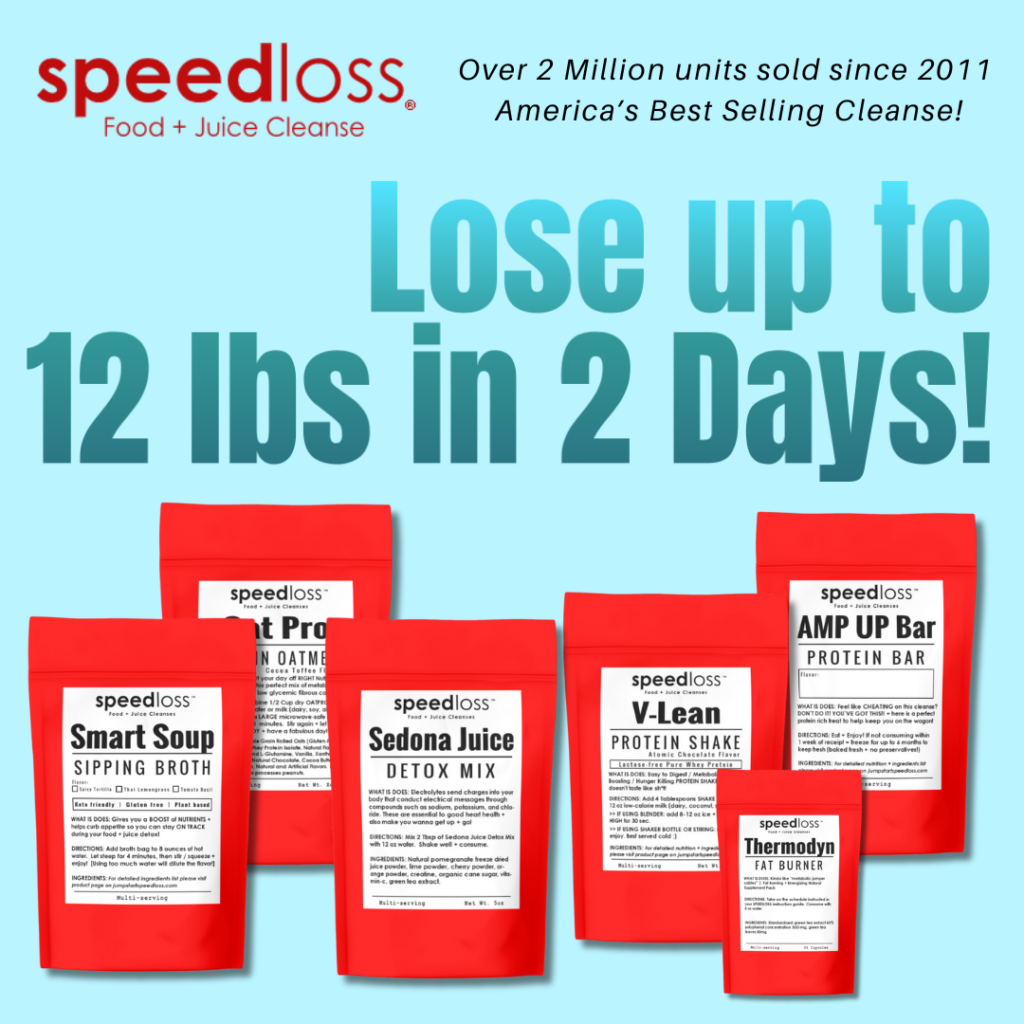 Speedloss 2-Day Detox Cleanse | Jumpstart Weight Loss | Vertex Foods