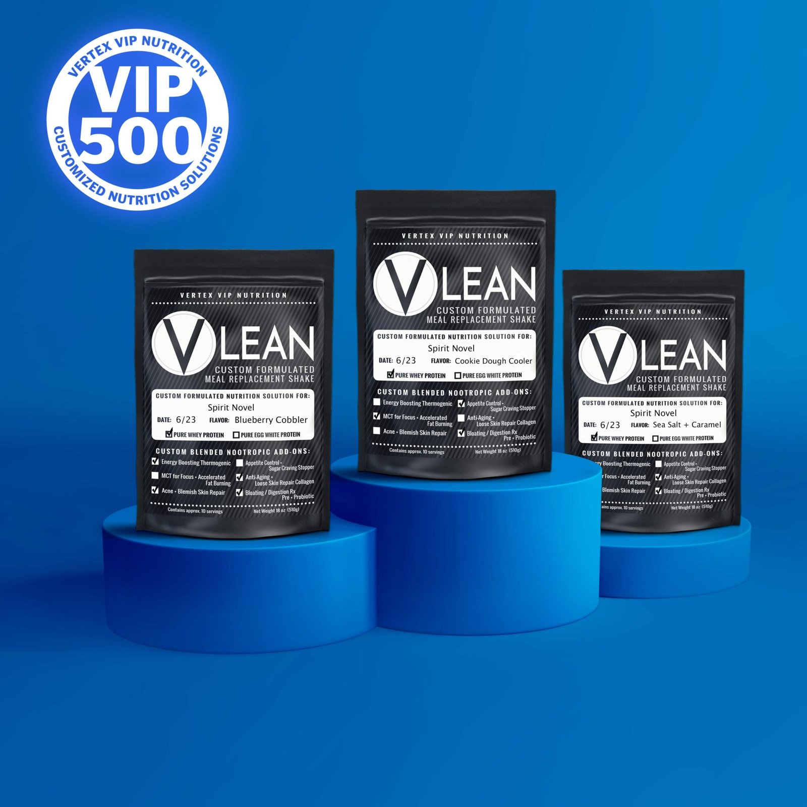 OATPRO Single Serving Samplers - VERTEX Foods